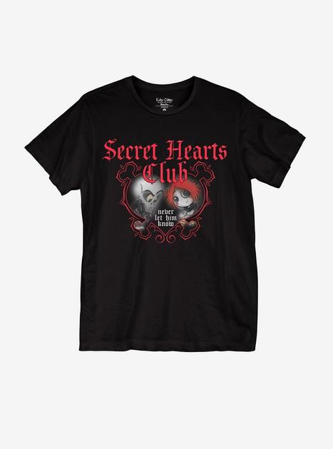 Ruby Gloom Secret Hearts Club Boyfriend Fit Girls T-Shirt | Hot Topic