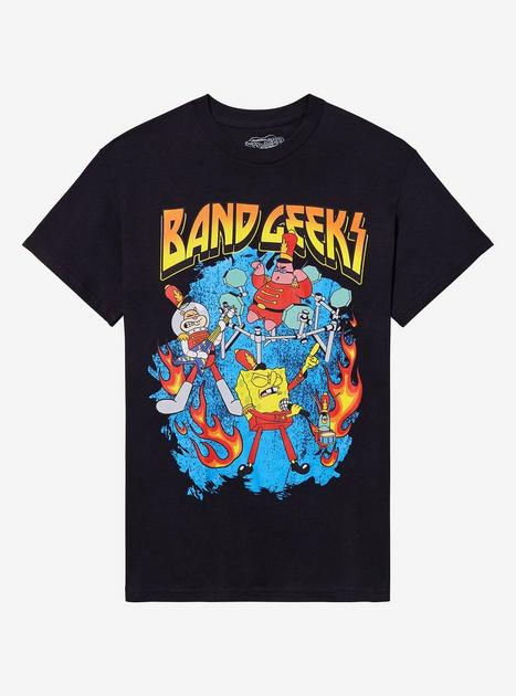 SpongeBob SquarePants Band Geeks Relaxed Fit Girls T-Shirt | Hot Topic