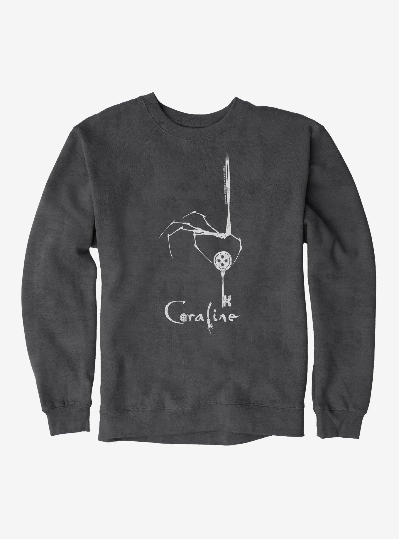 Hot Topic Coraline Skeleton Key Sweatshirt | Mall of America®
