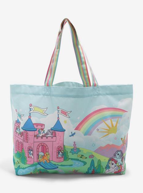 Loungefly Hasbro My Little Pony Castle Canvas Tote | BoxLunch