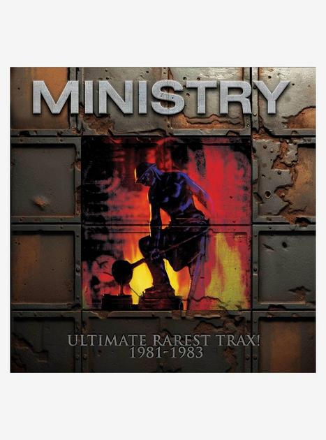 Ministry Ultimate Rarest Trax Silver Vinyl LP | Hot Topic