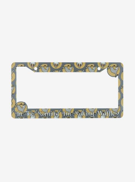 DreamWorks Shrek Donkey Waffles Allover Print License Plate Frame ...