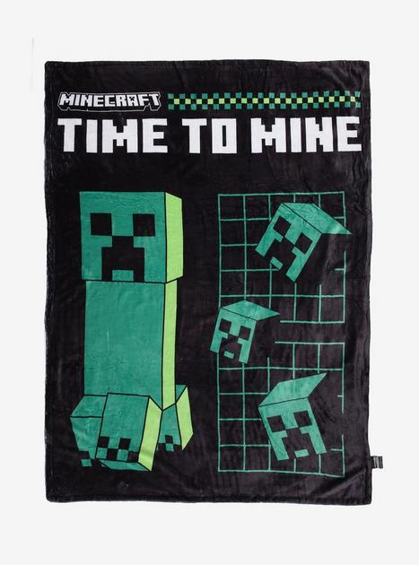 Minecraft Creeper Reversible Throw Blanket | Hot Topic