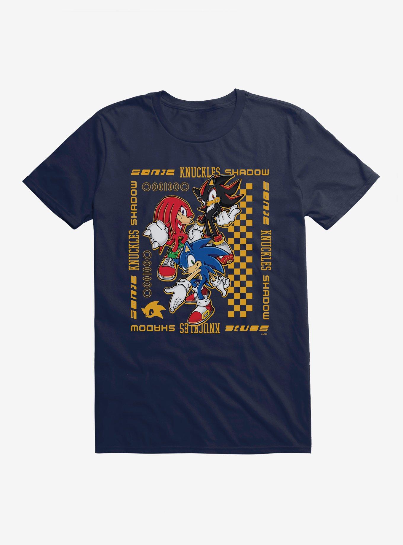 Sonic The Hedgehog Group Retro T-Shirt | BoxLunch