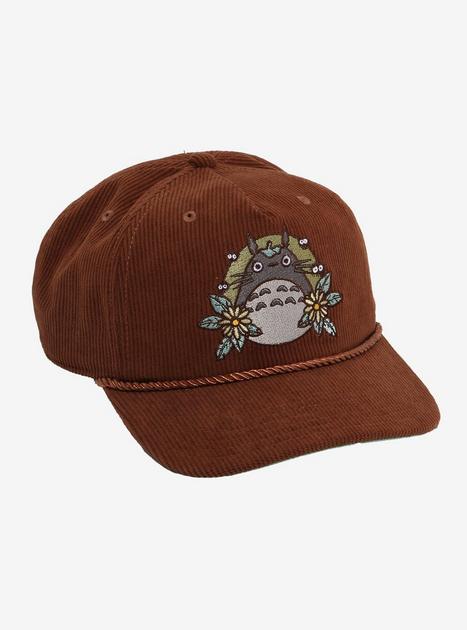 Studio Ghibli® My Neighbor Totoro Embroidered Corduroy Snapback Hat ...