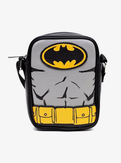 DC Comics Batman Close Up Bat and Belt Crossbody Bag | BoxLunch