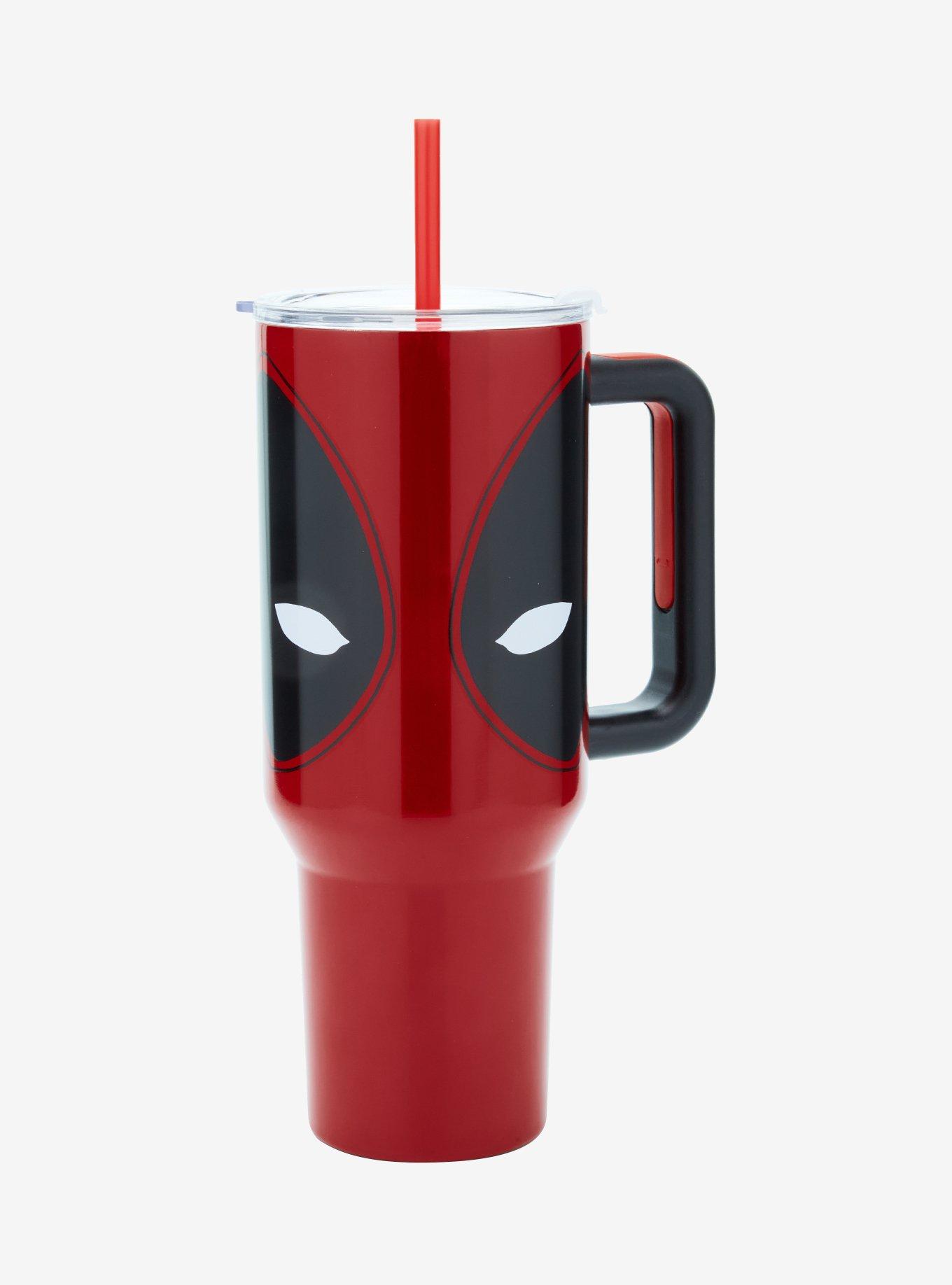 Marvel Deadpool Stainless Steel Travel Cup | Hot Topic