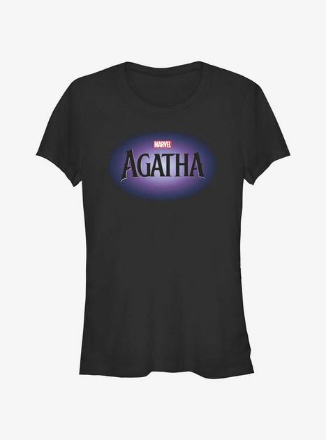 Marvel Agatha Logo Girls T-Shirt - BLACK | Hot Topic