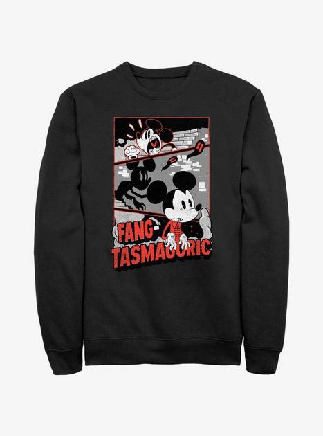 Disney Mickey Mouse Fang Sweatshirt - BLACK | BoxLunch