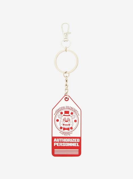 Five Nights at Freddy's Security Card Keychain | BoxLunch