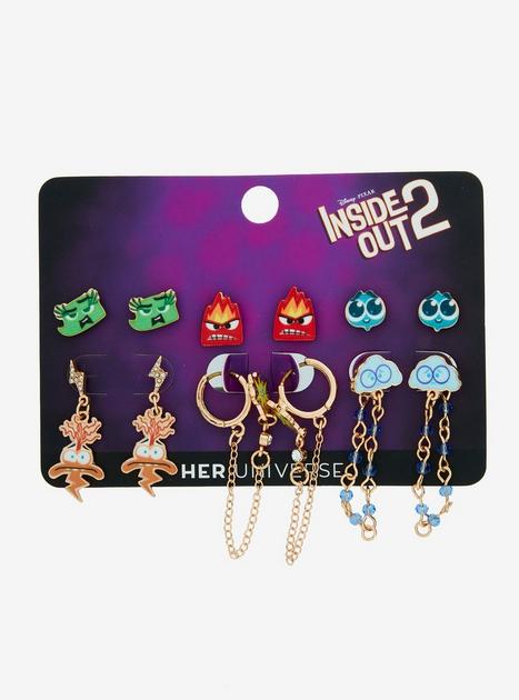 Her Universe Disney Pixar Inside Out 2 Emotions Earring Set | BoxLunch