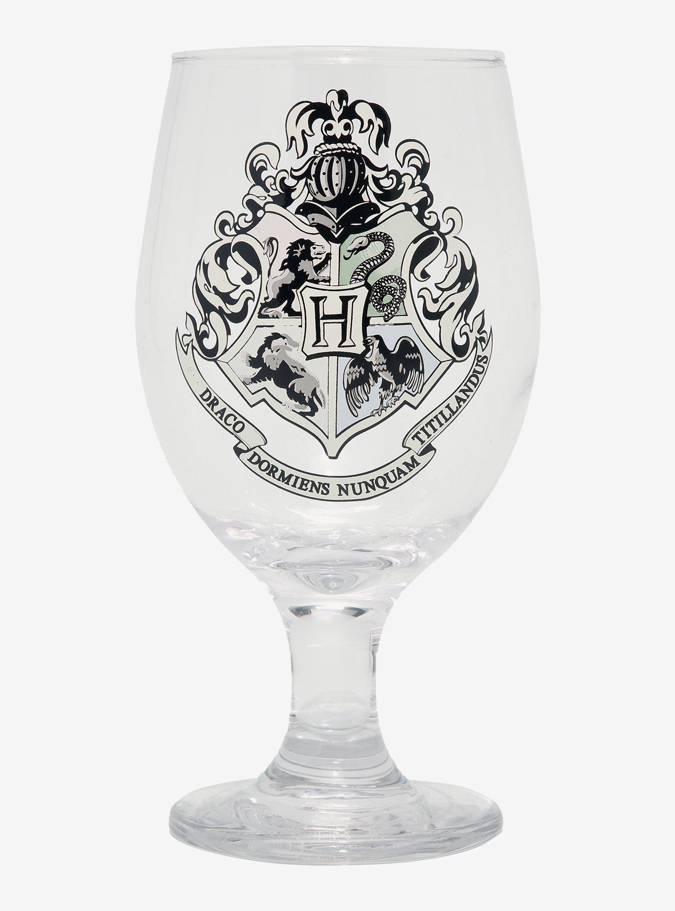 Harry Potter Hogwarts Crest Color Changing Glass | BoxLunch