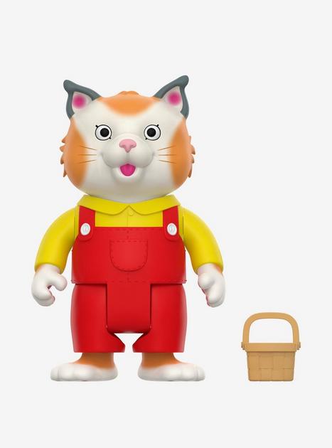 Super7 ReAction Richard Scarry's Busy World Huckle Cat Picnic Figure ...