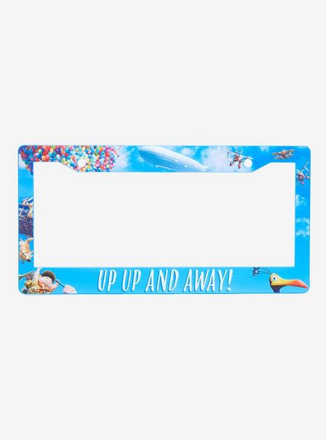 Disney Pixar Up Up And Away License Plate Frame | Hot Topic