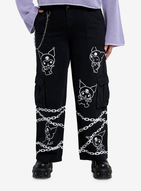 Kuromi Belt Chain Carpenter Pants Plus Size | Hot Topic
