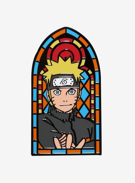 Naruto Shippuden Stained Glass Enamel Pin | Hot Topic
