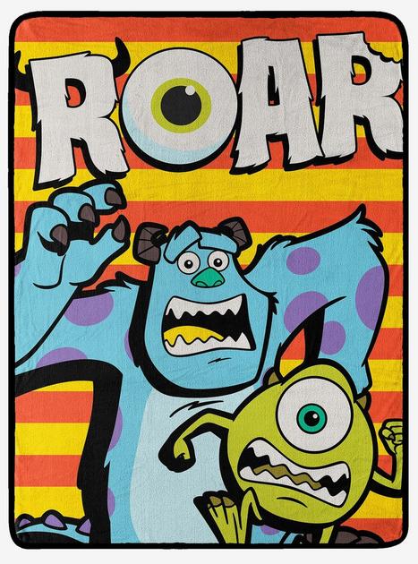 Disney Pixar Monsters Inc. Heading Out Micro Raschel Throw | Hot Topic