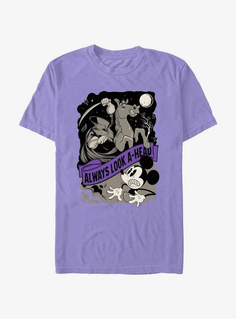 Disney Mickey Mouse Headless Garment Dye T-Shirt - PURPLE | BoxLunch
