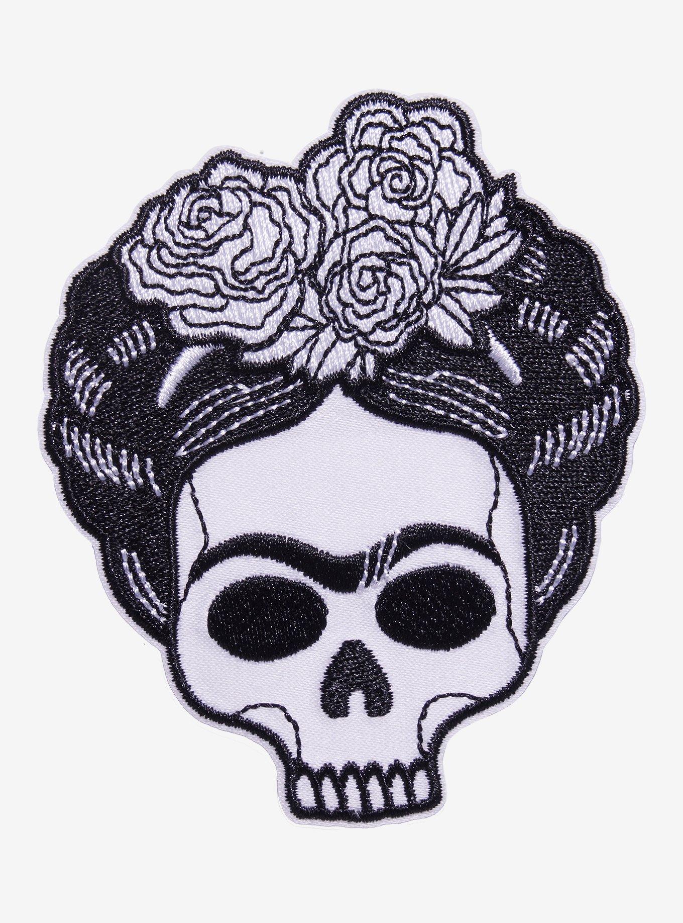 Frida Skull Patch | Hot Topic