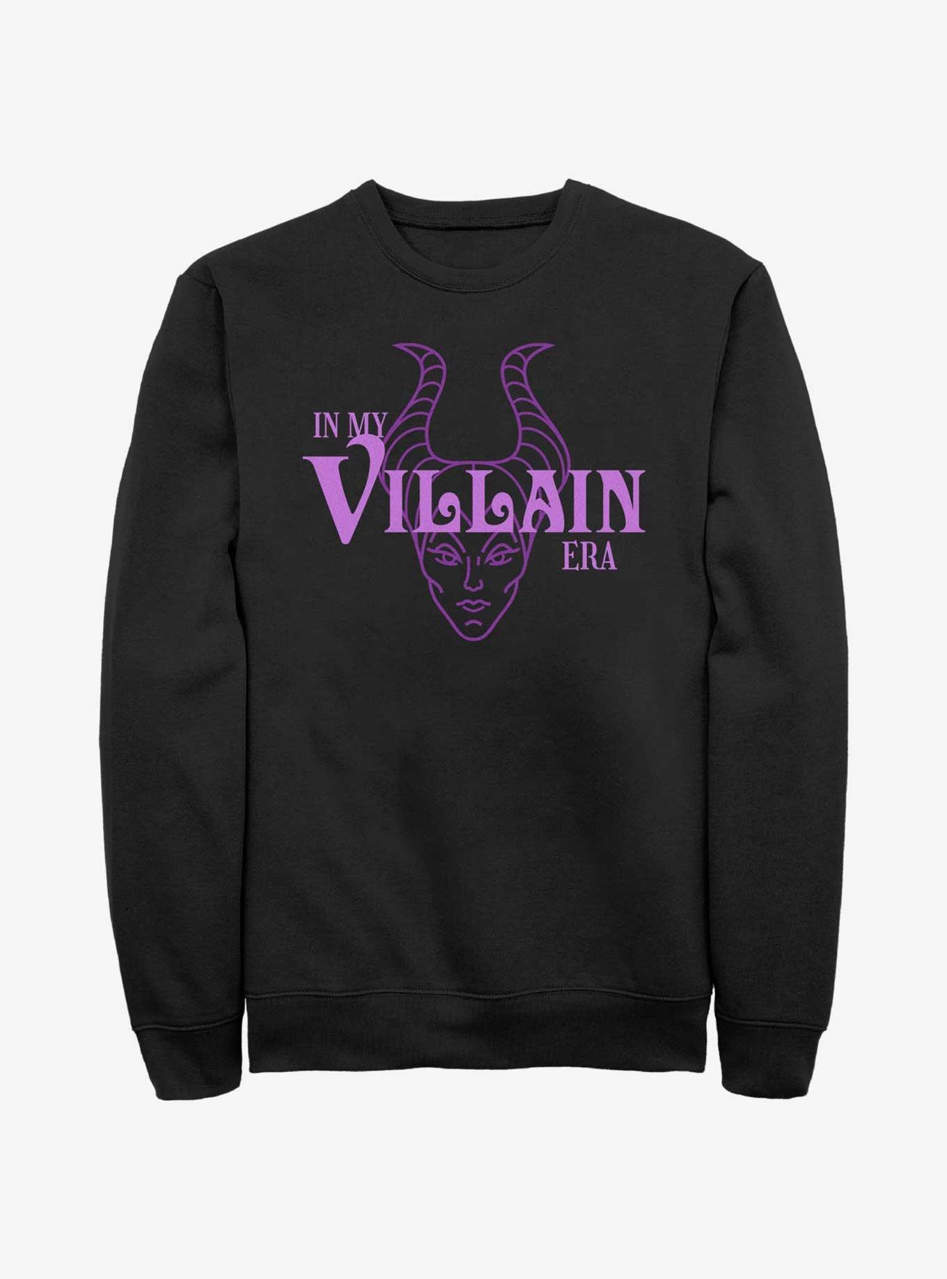 Disney Villains In My Villain Era Sweatshirt - BLACK | BoxLunch