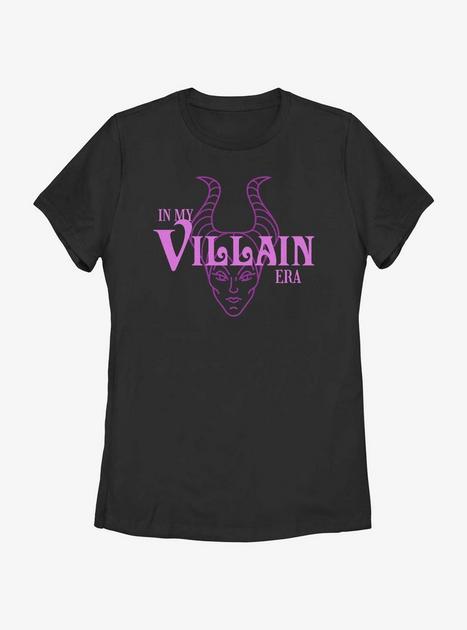 Disney Villains In My Villain Era Womens T-Shirt - BLACK | BoxLunch