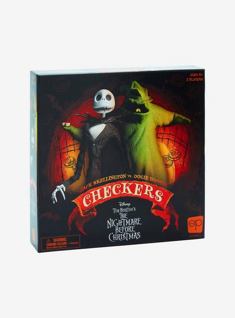 The Nightmare Before Christmas Checkers Game | Hot Topic