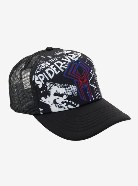 Marvel Spider-Man: Across The Spider-Verse Spider-Man 2099 Trucker Hat ...