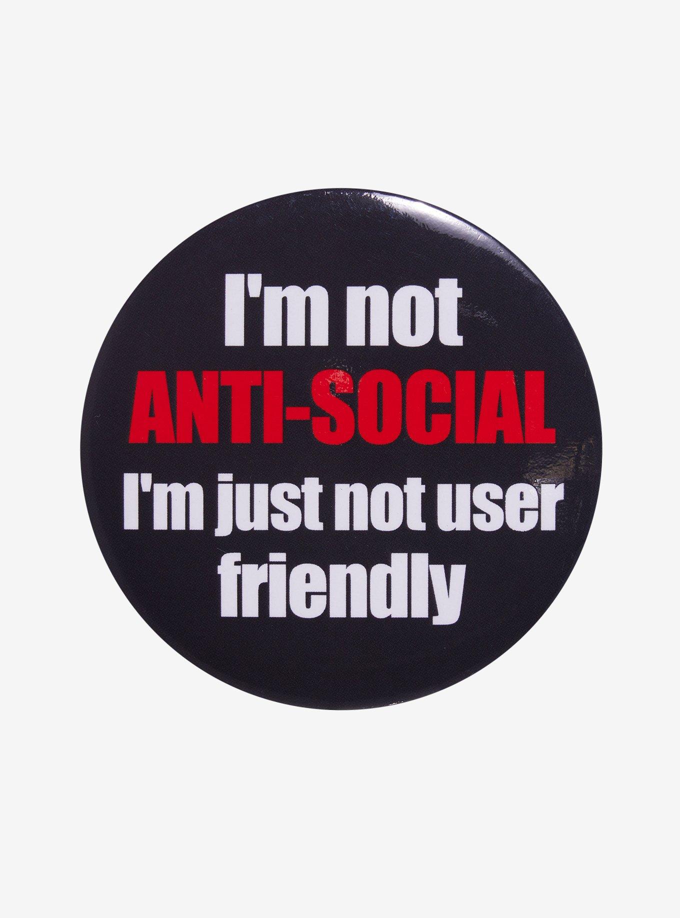 Not User Friendly 3 Inch Pin | Hot Topic