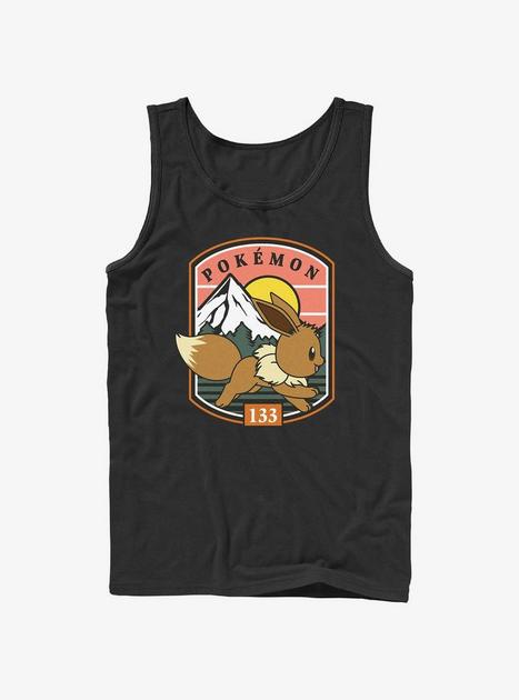 Pokemon Eevee Run Tank - BLACK | Hot Topic