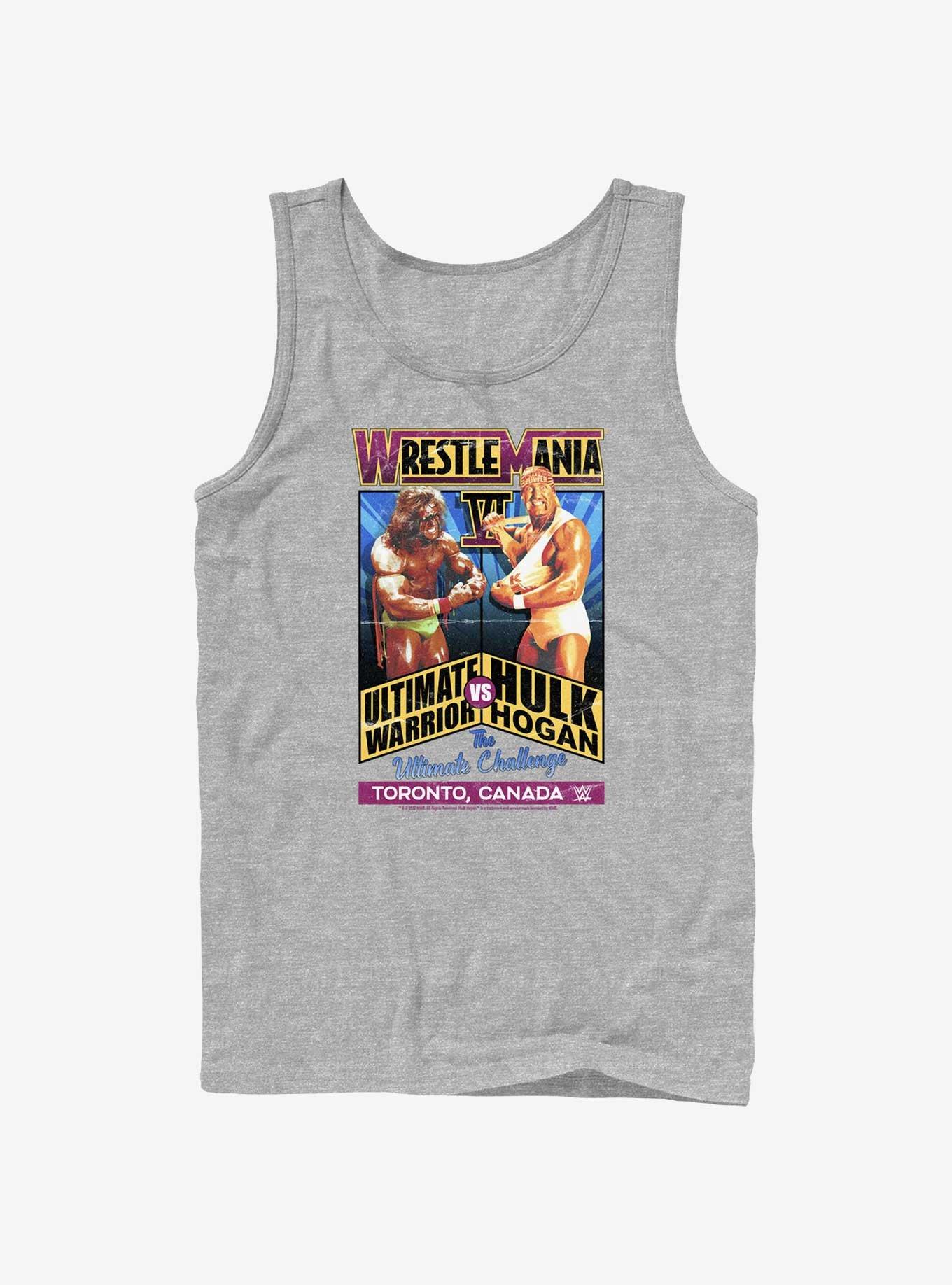WWE Wrestlemania VI Ultimate Warrior Vs Hogan Tank - GREY | Hot Topic