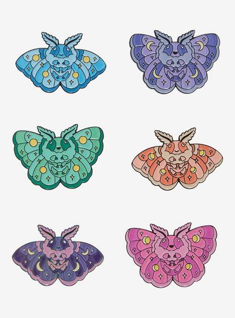 Mystical Moths Blind Bag Enamel Pin | Hot Topic