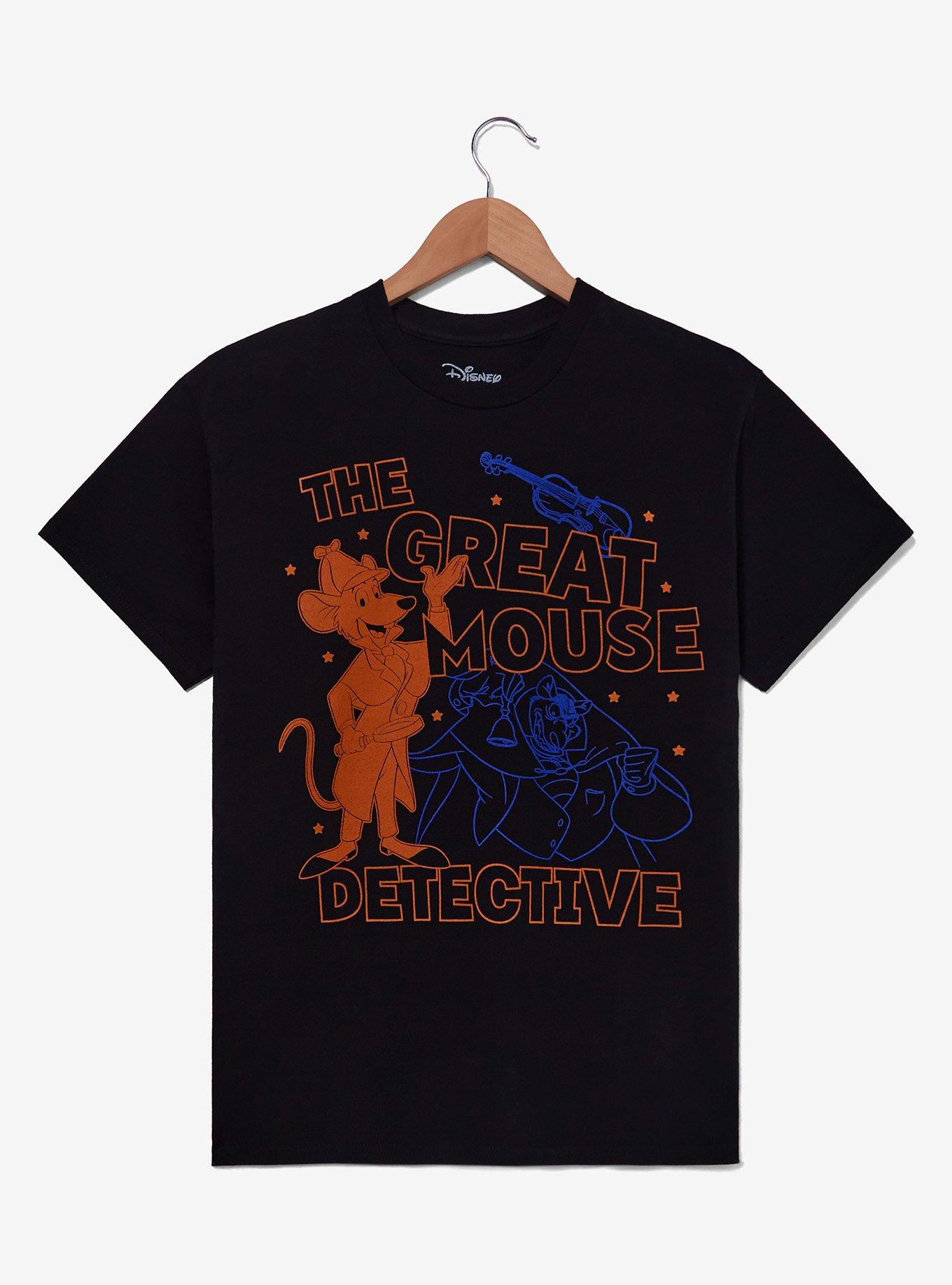 Disney The Great Mouse Detective Tonal Group Portrait T-Shirt ...
