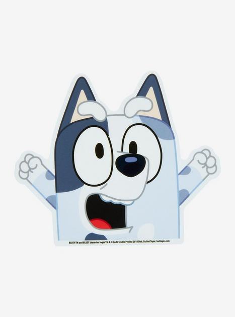 Bluey Muffin Peeker Car Decal | Hot Topic