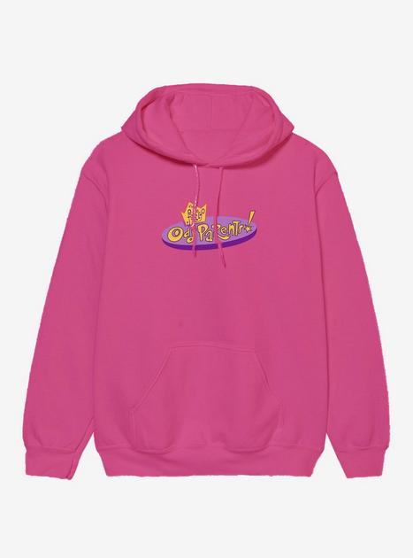 The Fairly OddParents The Fairly OddParents Logo Hoodie - PINK | Hot Topic