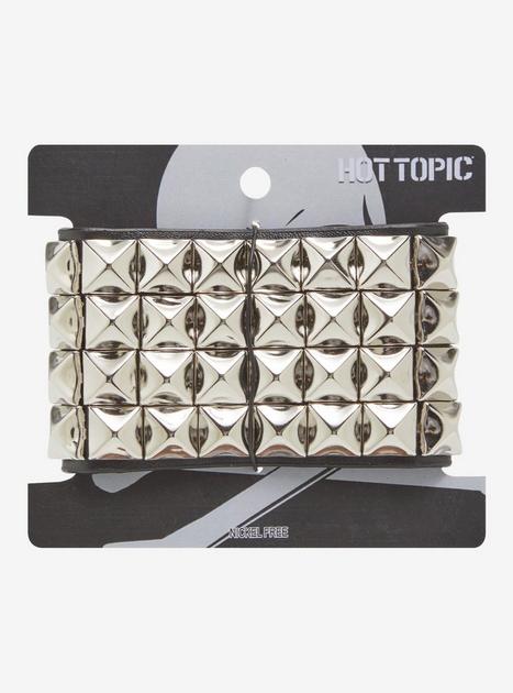 Pyramid Stud Cuff Bracelet | Hot Topic