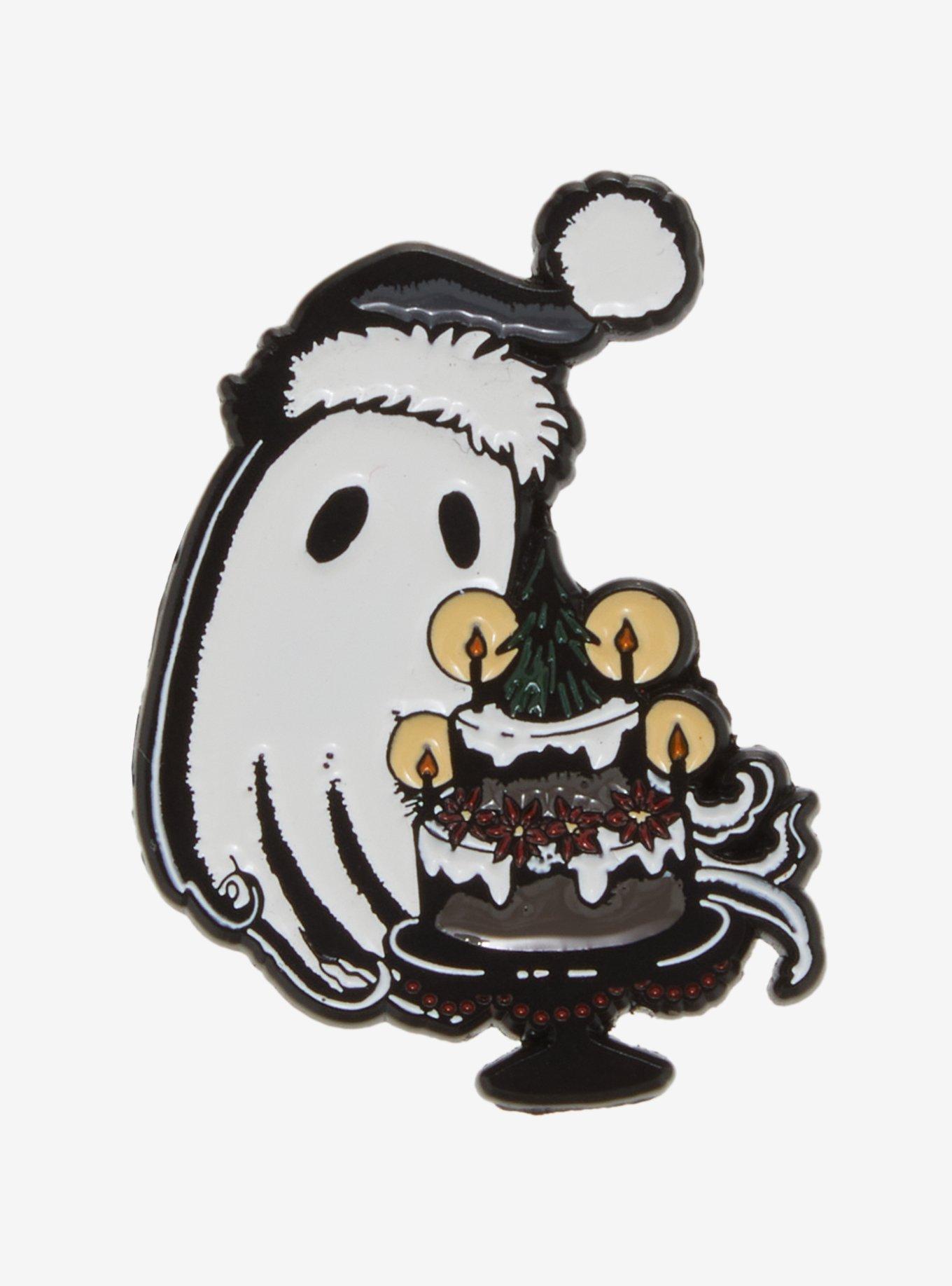 Holiday Ghost Enamel Pin | Hot Topic