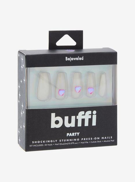 Buffi Party Bejeweled Press-On Nails | Hot Topic