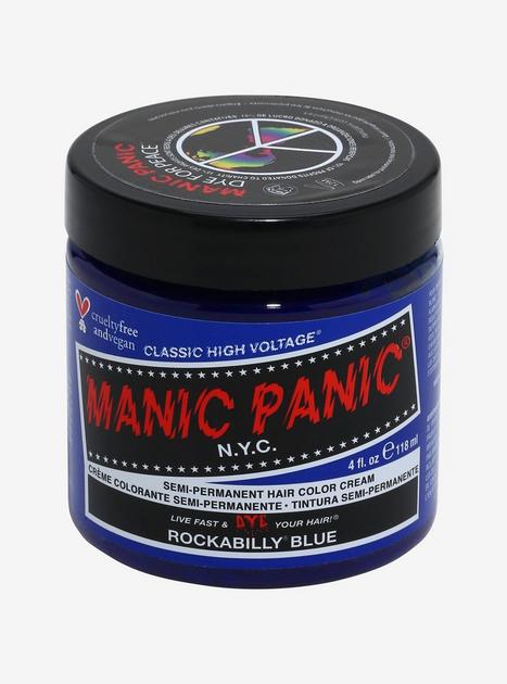 Manic Panic Rockabilly Blue Classic High Voltage Semi-Permanent Hair ...