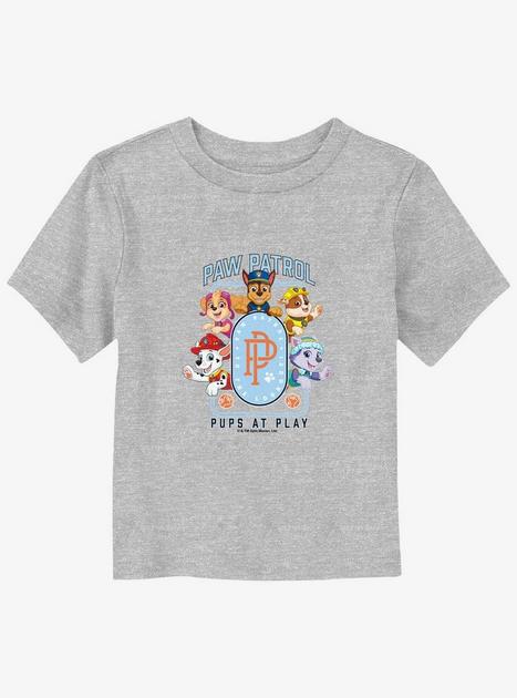 Paw Patrol Paw Patrol All Team Toddler T-Shirt - GREY | BoxLunch