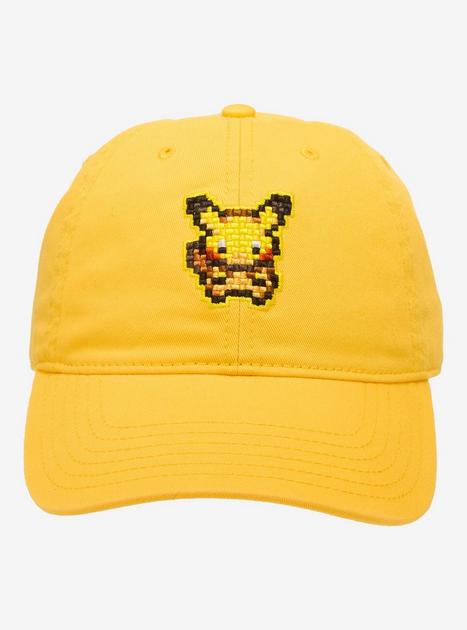 Pokémon Pikachu Pixel Portrait Ball Cap - BoxLunch Exclusive | BoxLunch
