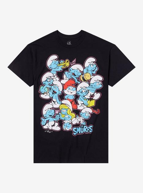 The Smurfs Collage T-Shirt | Hot Topic