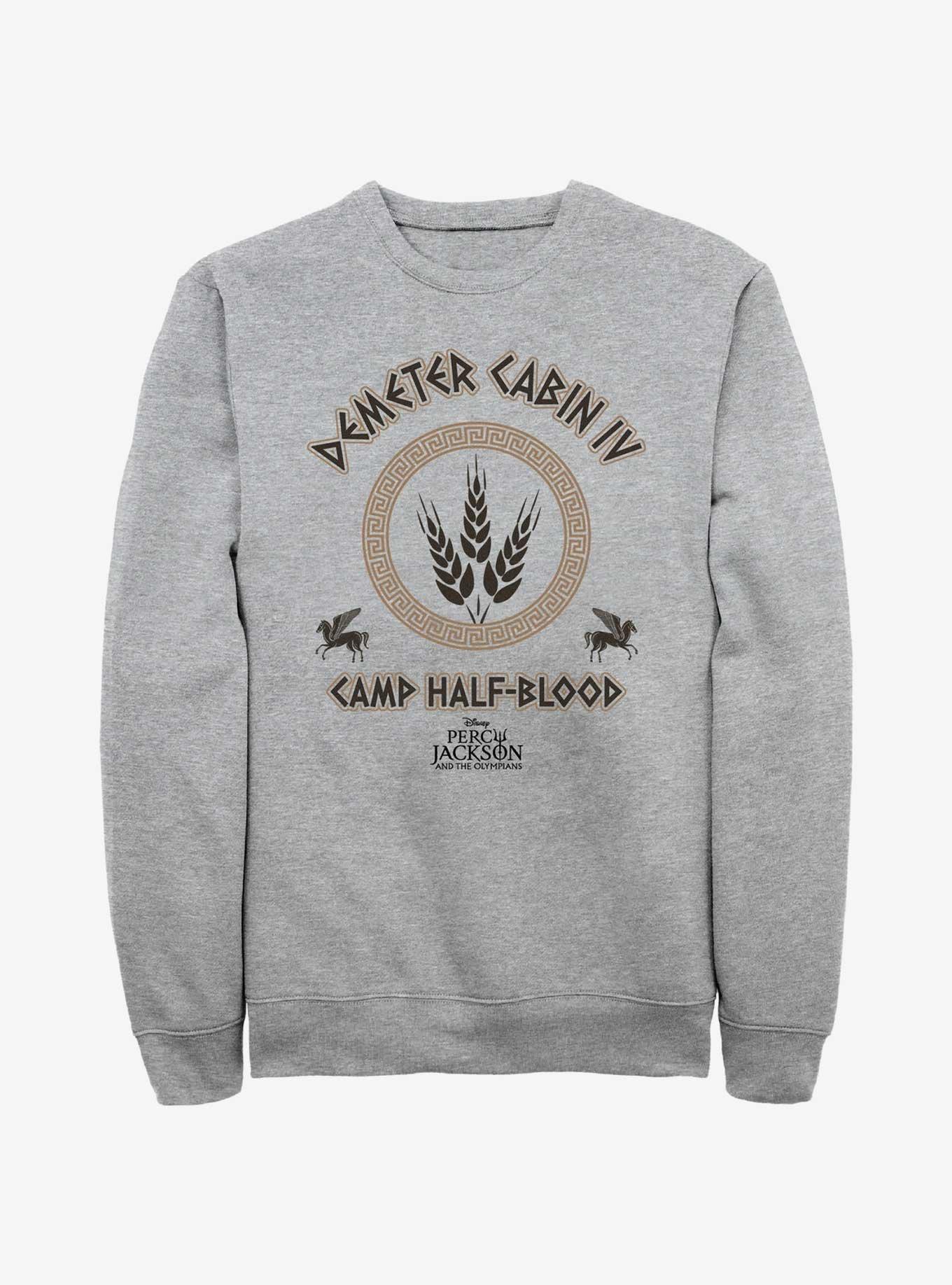 Disney Percy Jackson And The Olympians Demeter Cabin Sweatshirt - GREY ...