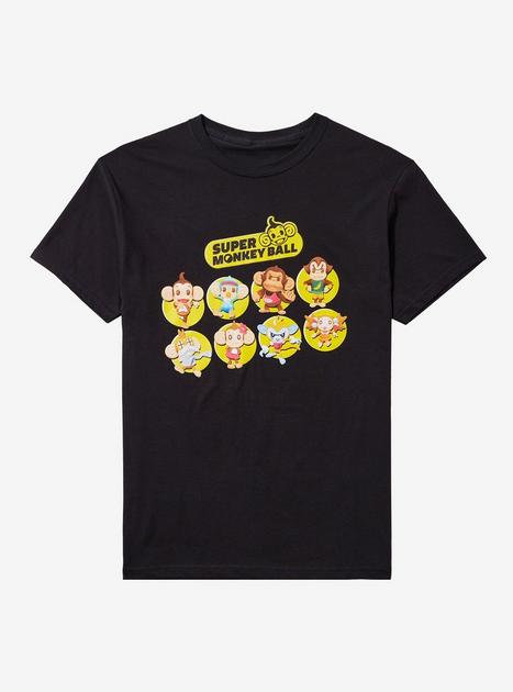 Super Monkey Ball Characters T-Shirt | Hot Topic