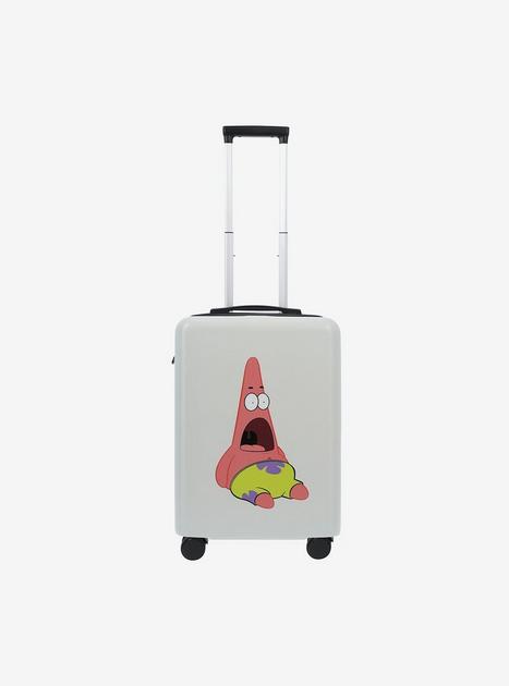 FUL SpongeBob SquarePants Patrick Carry-On Luggage White | Hot Topic