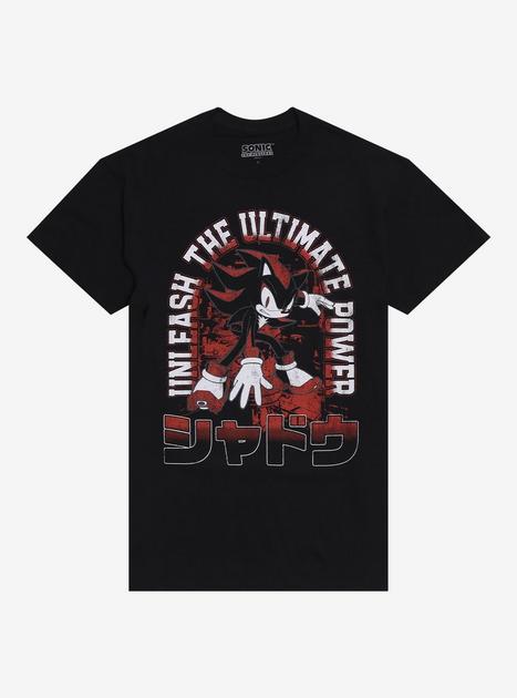 Sonic The Hedgehog Shadow Ultimate Power T-Shirt | Hot Topic