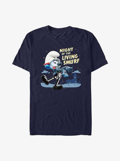 The Smurfs Night Of The Living Smurf T-Shirt - BLUE | Hot Topic