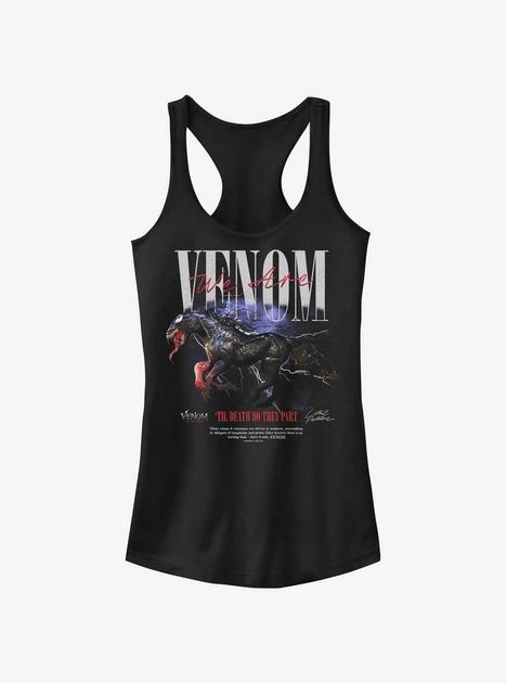 Marvel Venom Cowboy Symbiote Girls Tank - BLACK | Hot Topic