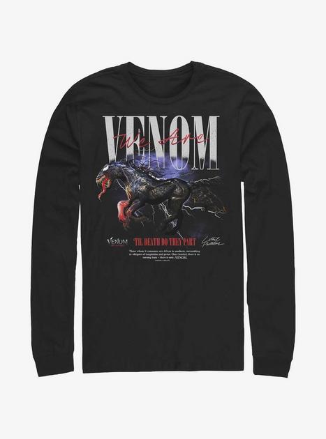 Marvel Venom Cowboy Symbiote Long-Sleeve T-Shirt - BLACK | Hot Topic