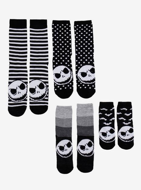 The Nightmare Before Christmas Jack Family Sock Set 4 Pair | Hot Topic
