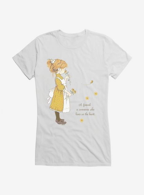 Holly Hobbie Lives In The Heart Girls T-Shirt - WHITE | Hot Topic